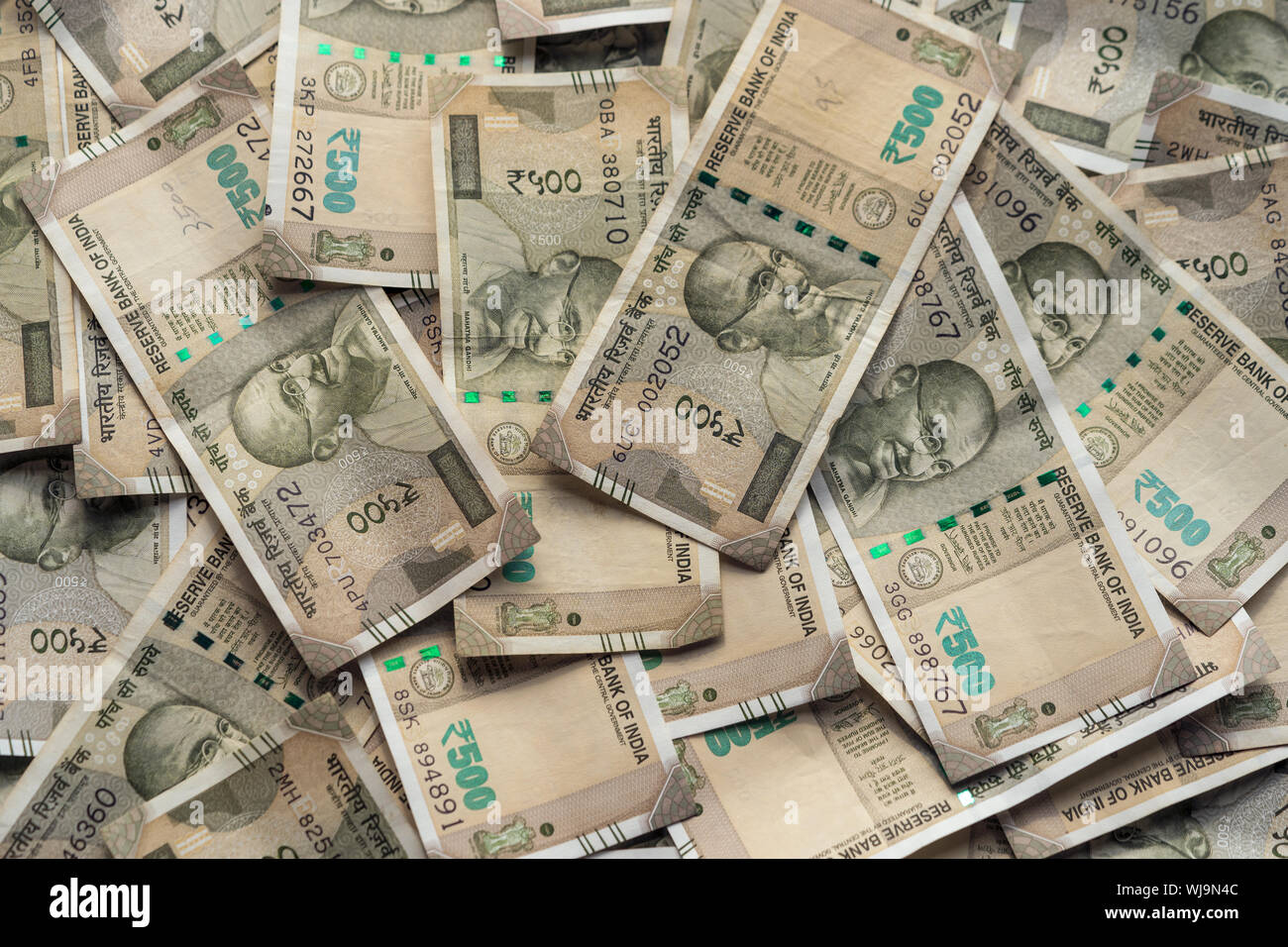 Indian money stack hi-res stock photography and images - Alamy