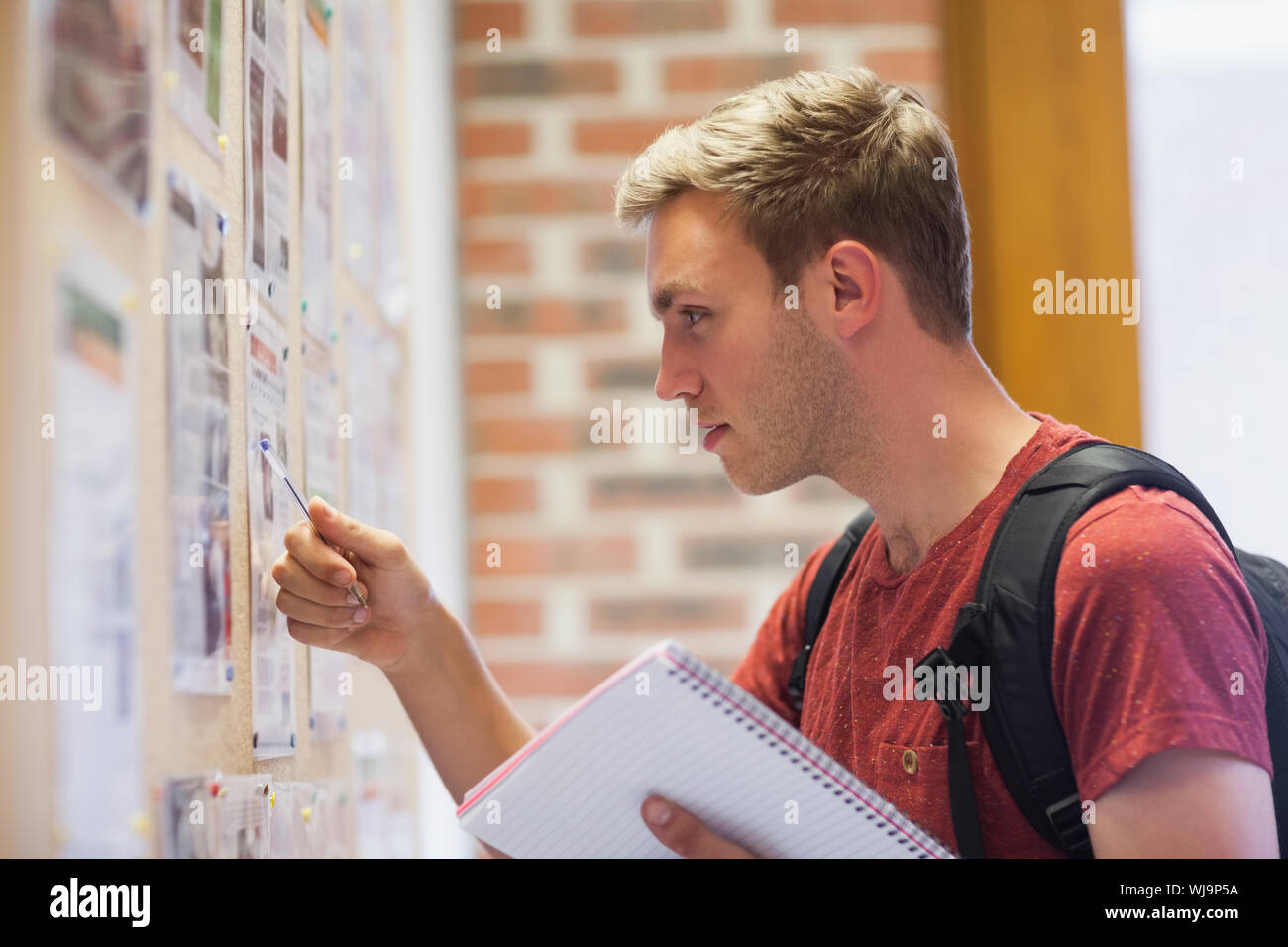 Student notice board hi-res stock photography and images - Alamy