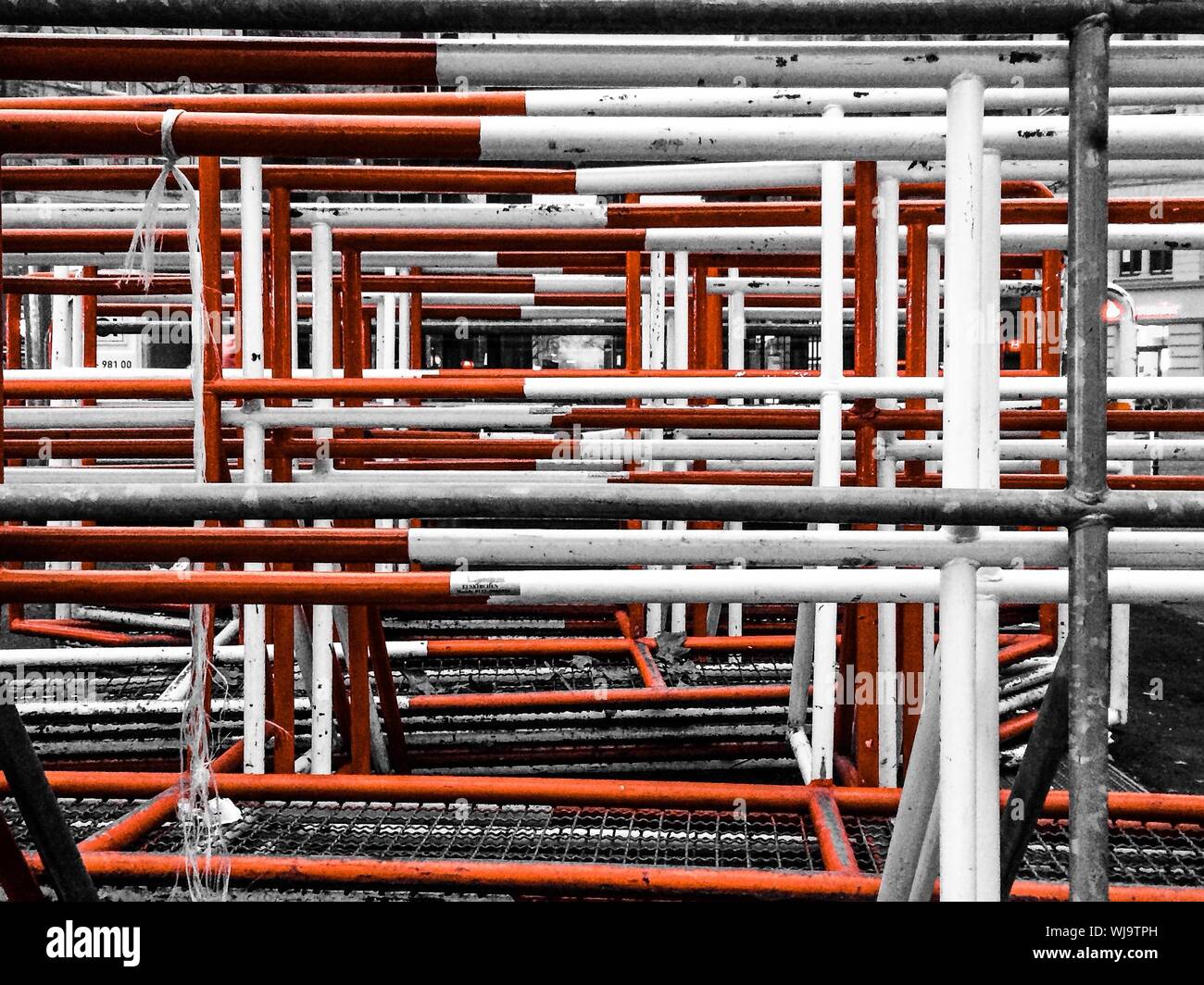 Security barricades hi-res stock photography and images - Alamy