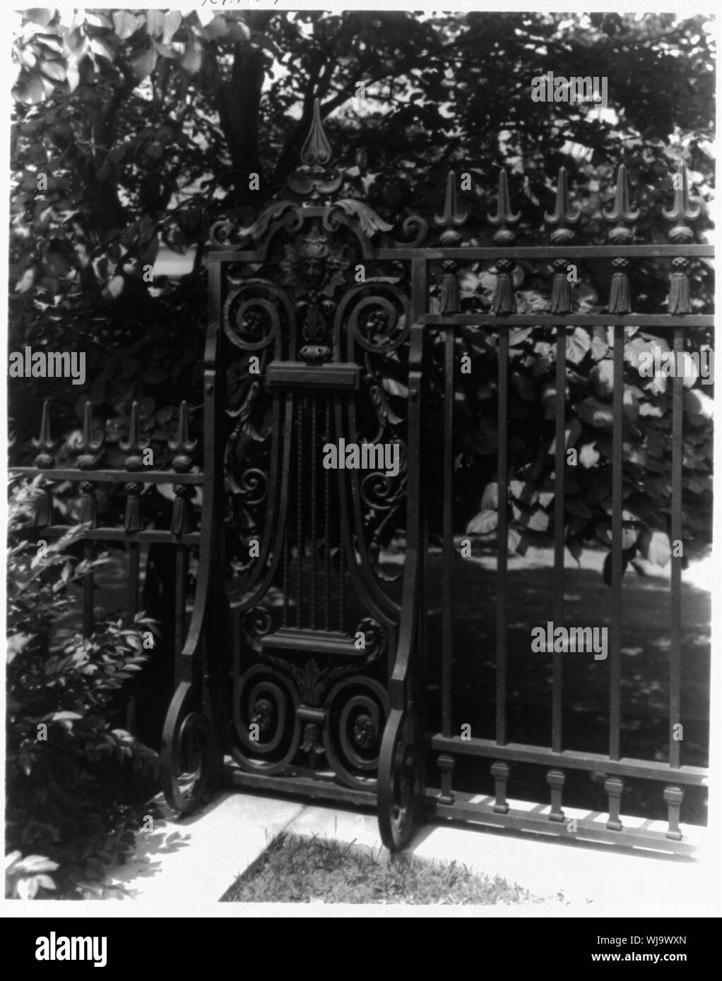 Exterior boundary Black and White Stock Photos & Images - Alamy