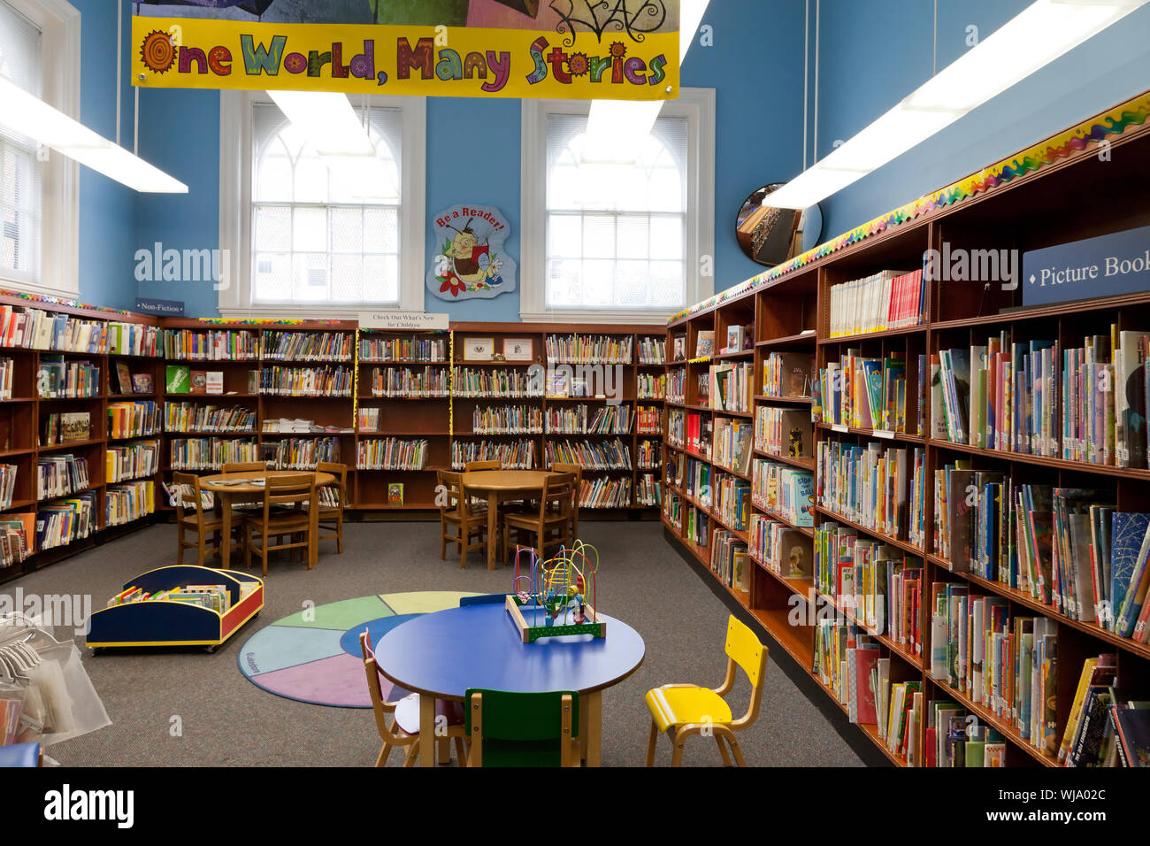 Hampden Branch Library, Baltimore, Maryland Stock Photo - Alamy