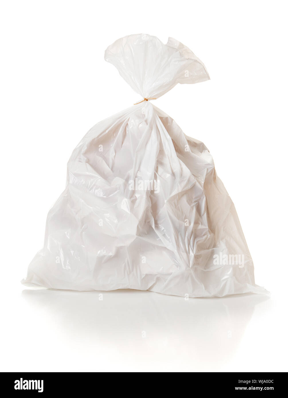 Close-up Of Garbage Bag Against White Background Stock Photo - Alamy