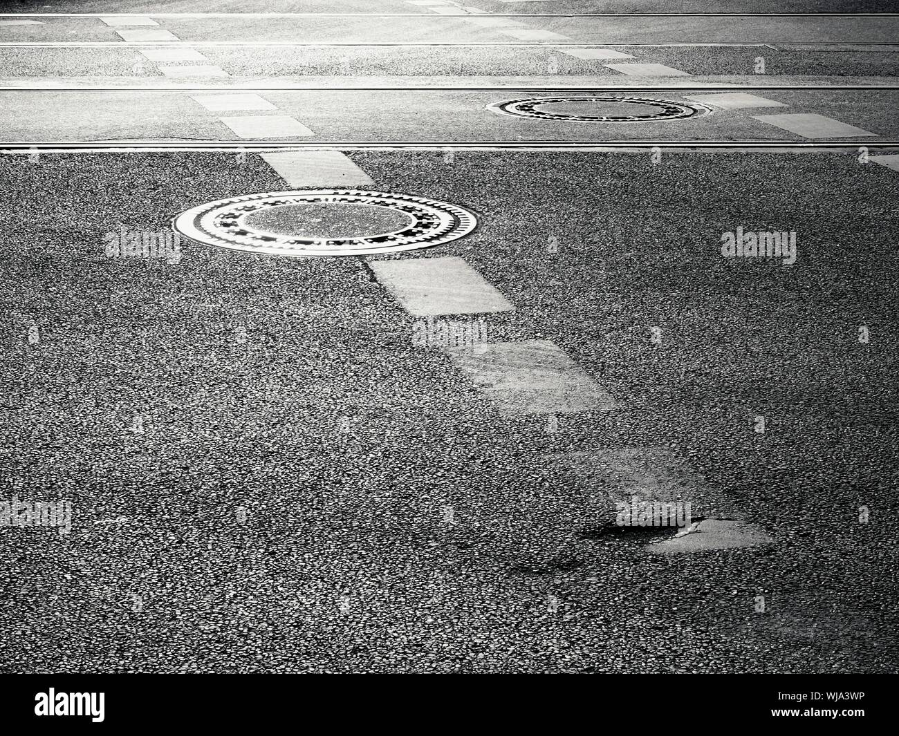 Manholes High Resolution Stock Photography and Images - Alamy