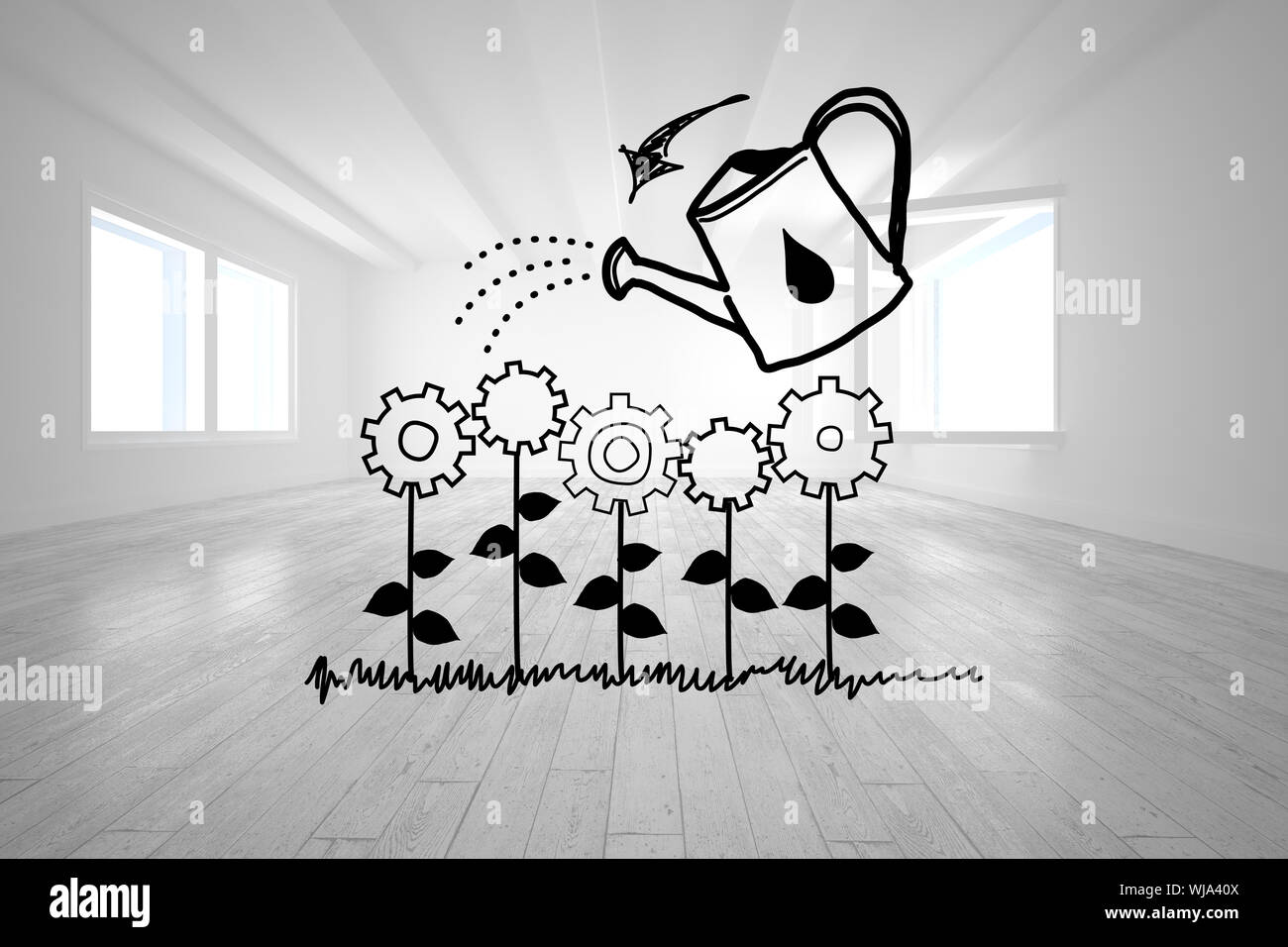 Cog flowers hi-res stock photography and images - Alamy