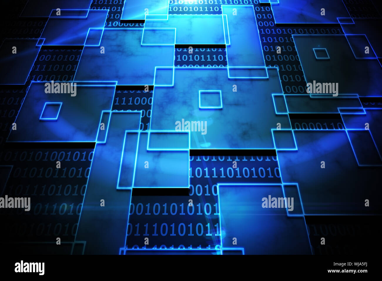 Black background with shiny squares Stock Photo - Alamy