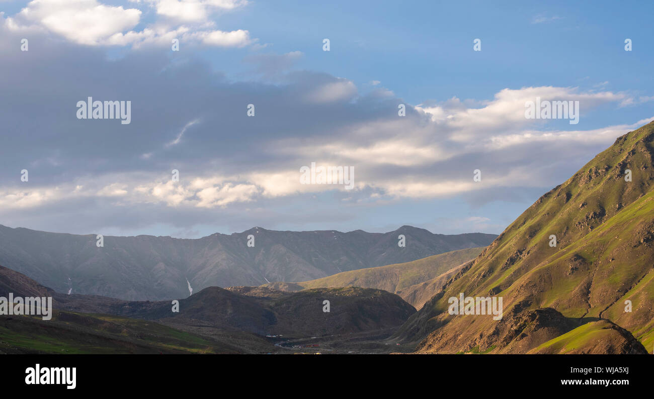 layers of mountain background Stock Photo - Alamy