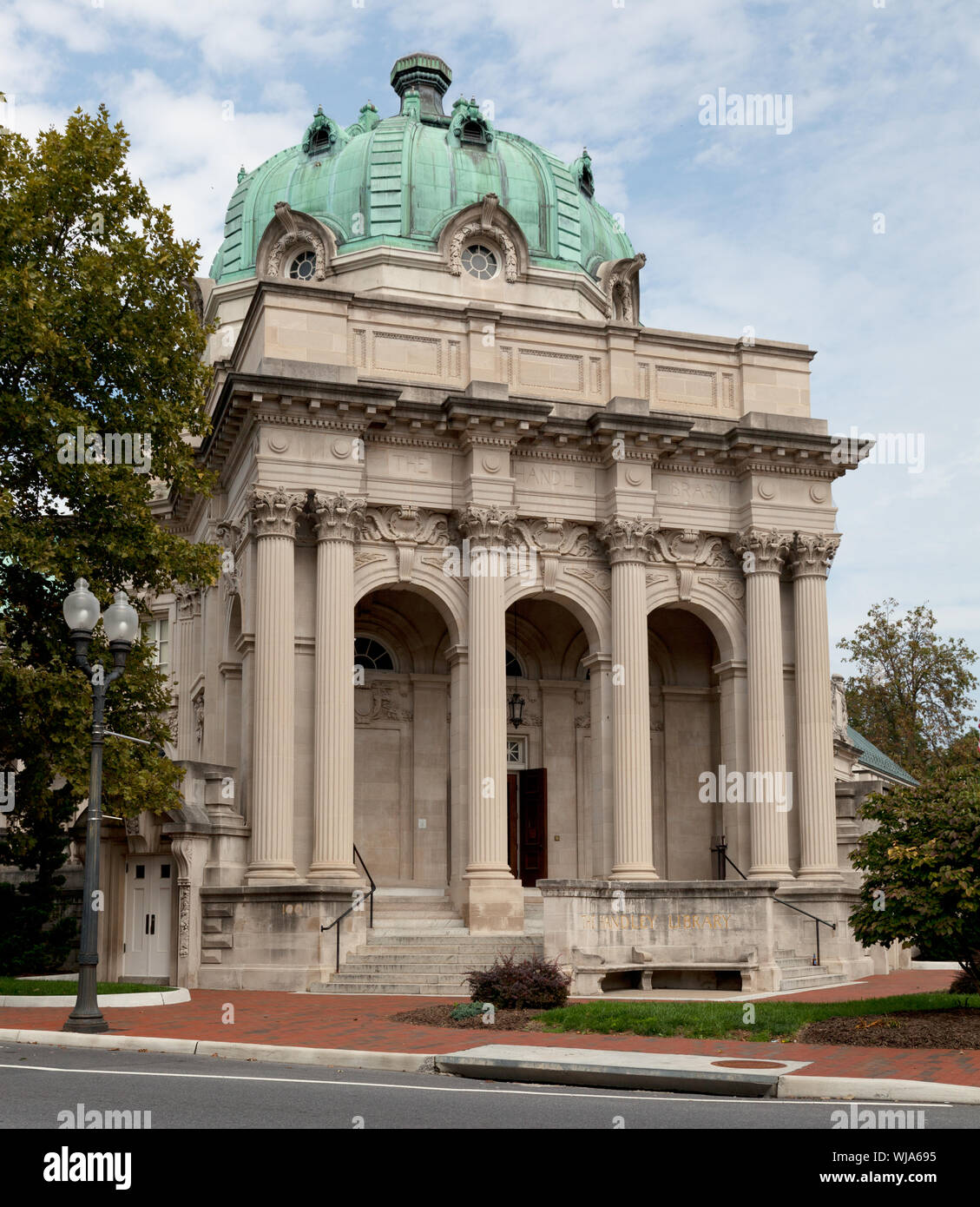 Handley Library, Winchester, Virginia Stock Photo - Alamy