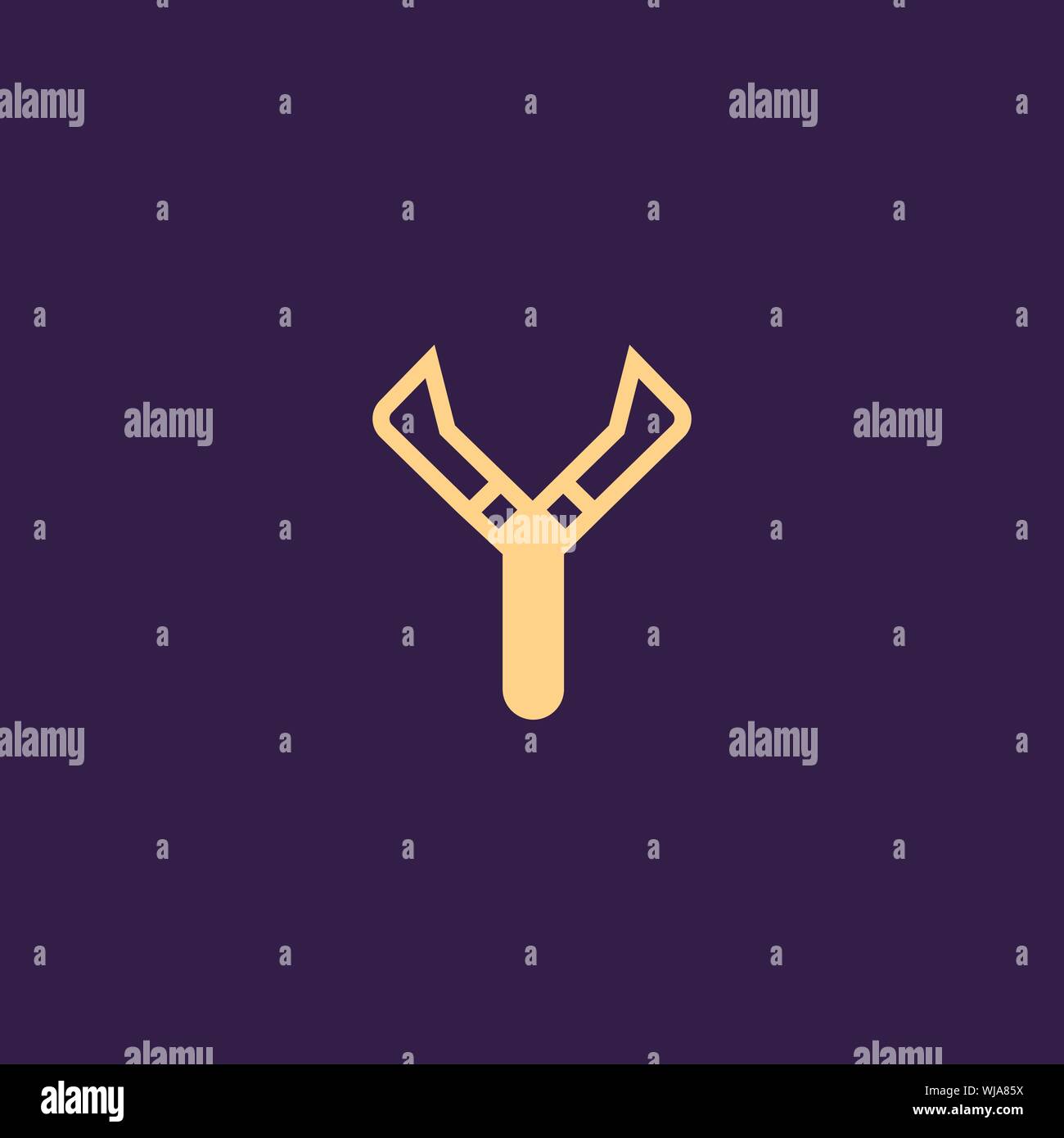 Creative Innovative Initial Letter logo YY Y. Minimal luxury Monogram ...