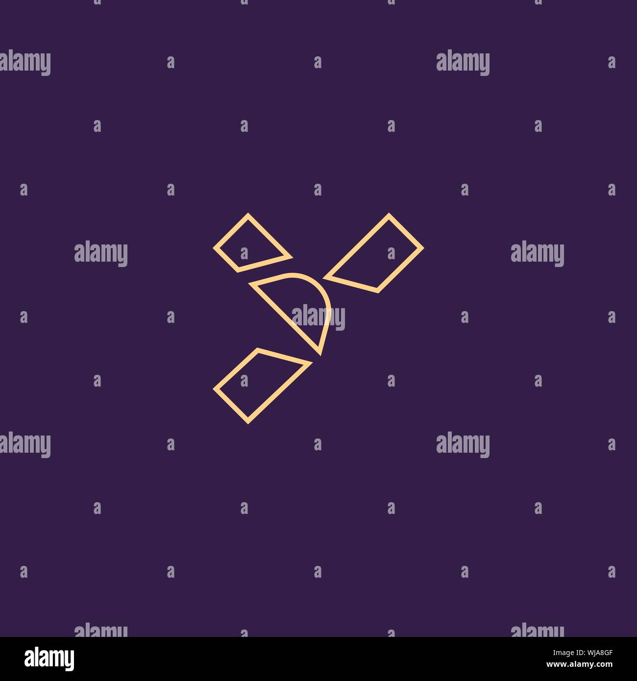 Creative Innovative Initial Letter logo YY Y. Minimal luxury Monogram ...