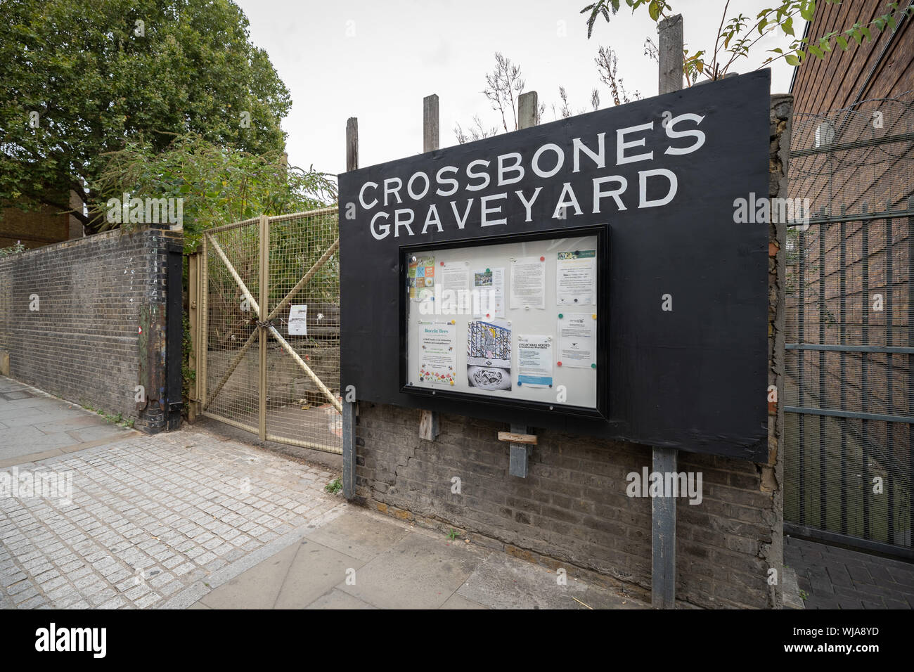Cross Bones is a disused post-medieval burial ground on Redcross Way in ...