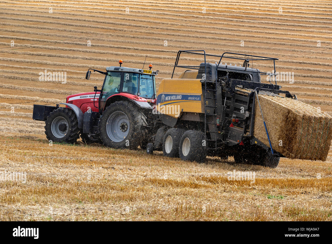 Baler farm hi-res stock photography and images - Alamy