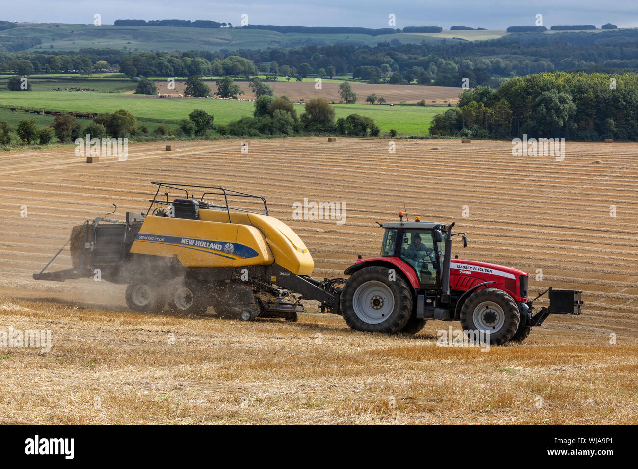 Baler farm hi-res stock photography and images - Alamy