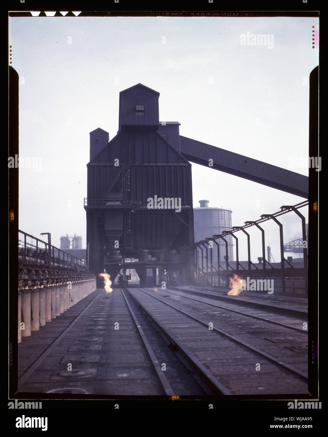 Hanna furnaces of the Great Lakes Steel Corporation, Detroit, Mich ...