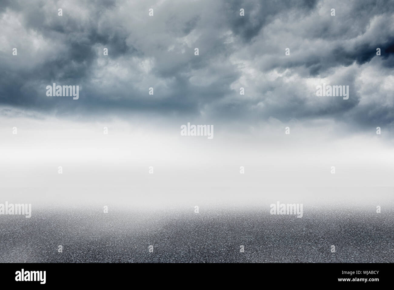 Cloudy landscape background Stock Photo - Alamy