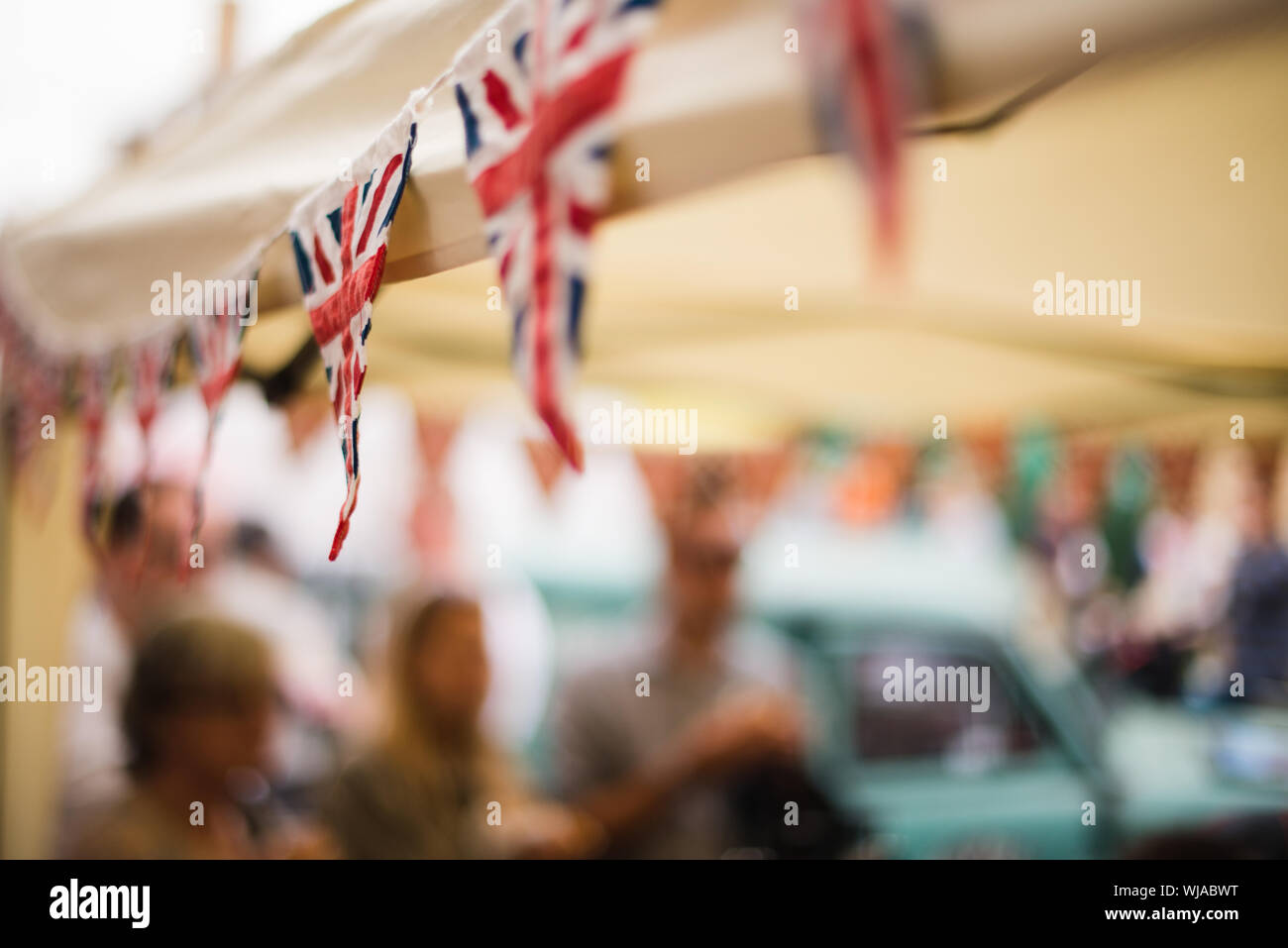 Flags decorated hi-res stock photography and images - Alamy