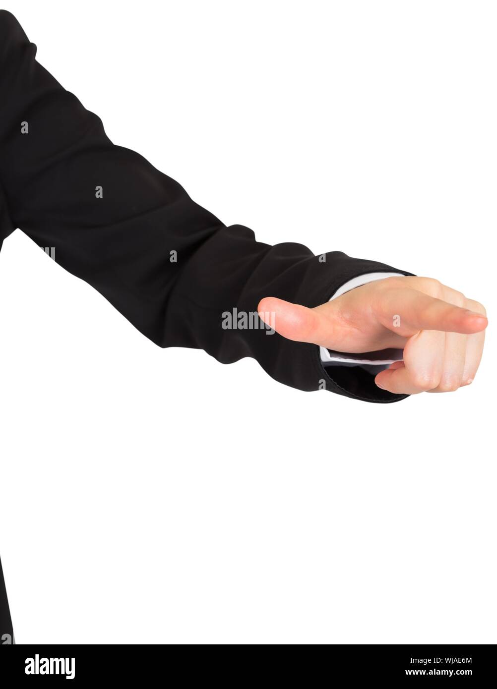 Adult female hand pointing hi-res stock photography and images - Alamy