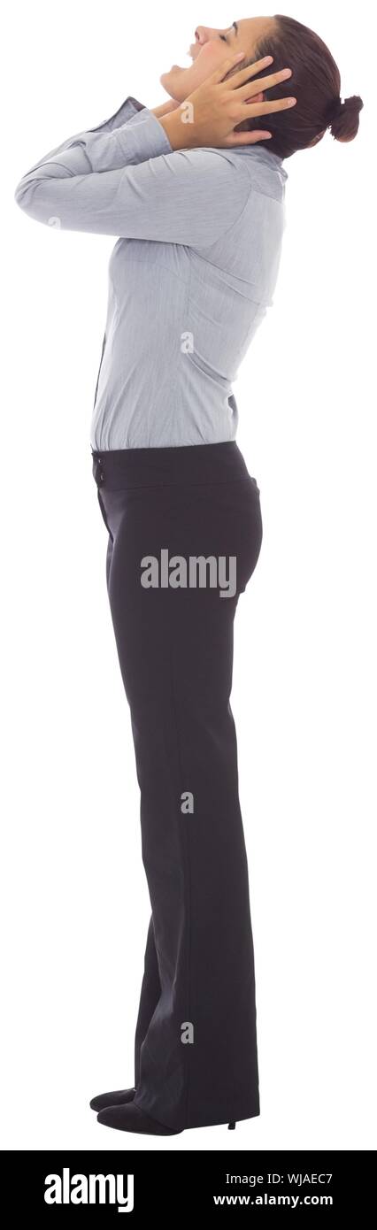 Pretty upset woman adult Cut Out Stock Images & Pictures - Alamy