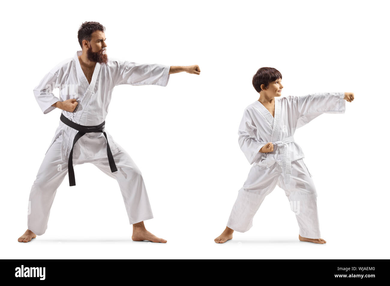 Karate man kata hi-res stock photography and images - Alamy