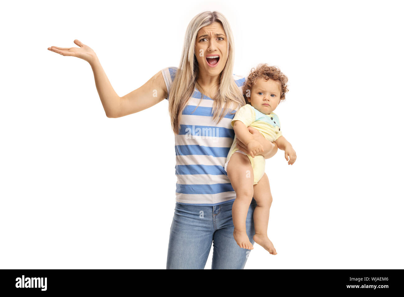 Angry mother shouting hi-res stock photography and images - Alamy