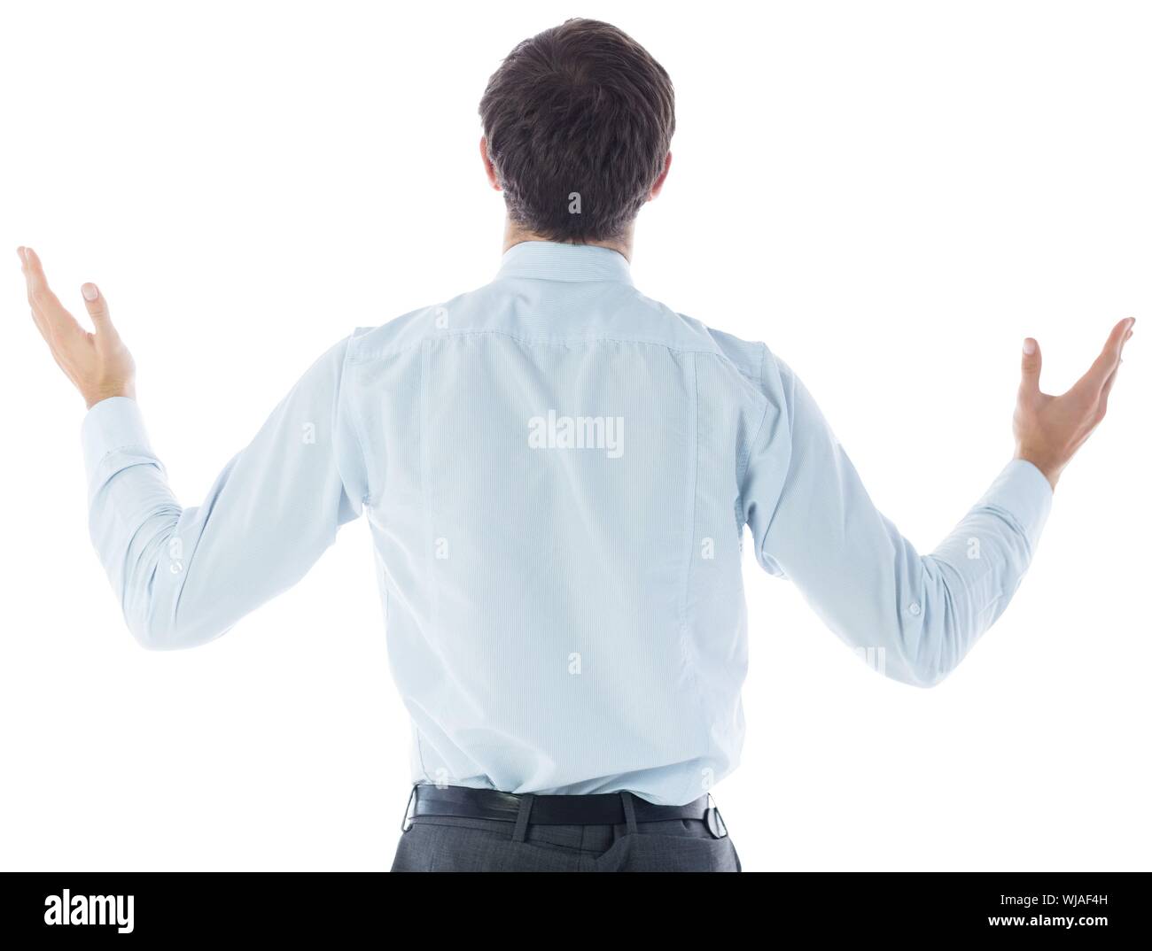 Adult man male gesturing hi-res stock photography and images - Alamy