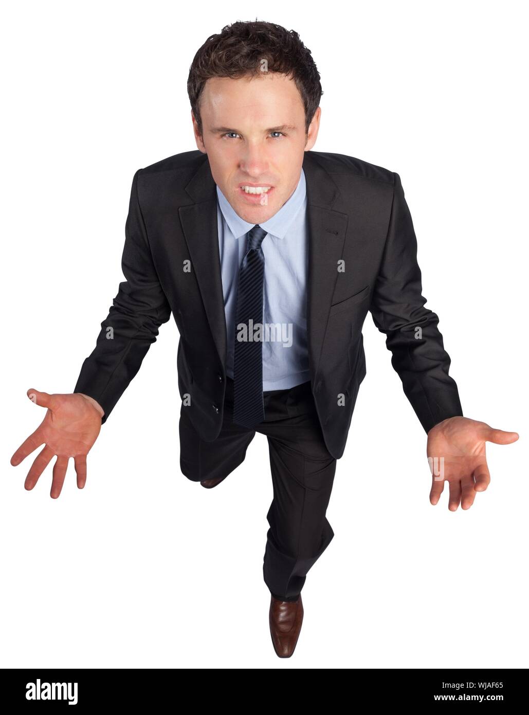 Businessman arms out hi-res stock photography and images - Alamy