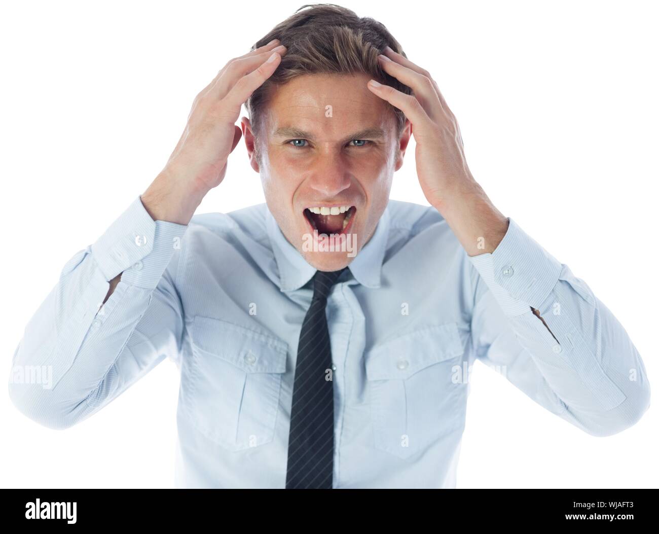 Adult 30s stressed hi-res stock photography and images - Alamy