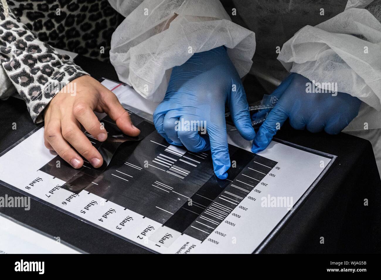 Scientist hands hi-res stock photography and images - Alamy