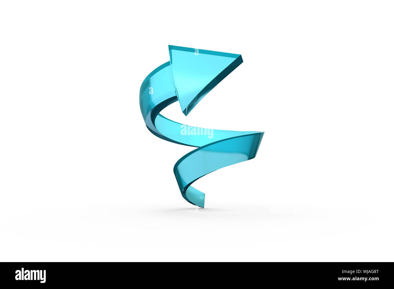 Spiral arrow Cut Out Stock Images & Pictures - Alamy