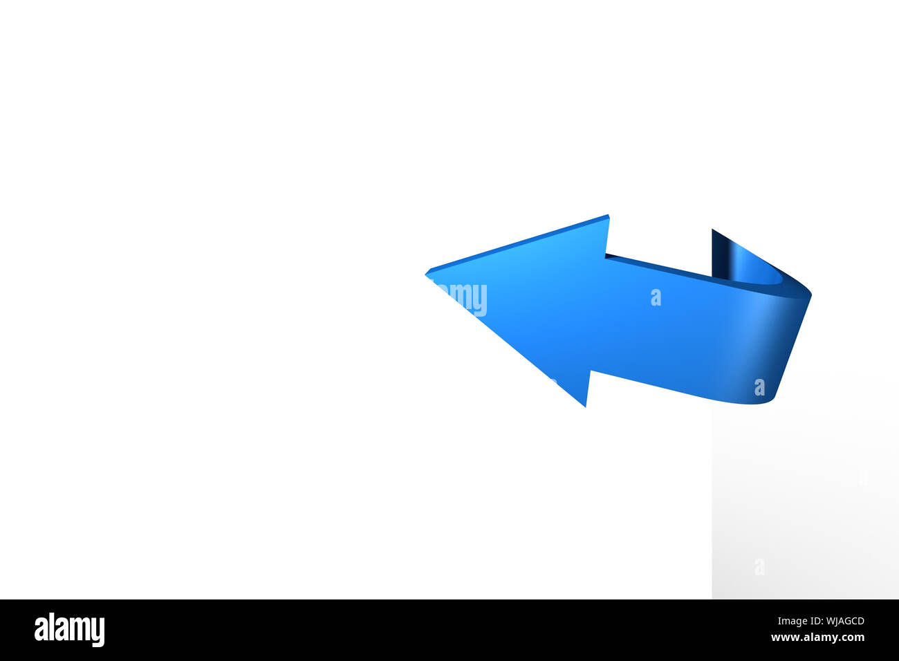 Blue arrow hi-res stock photography and images - Alamy