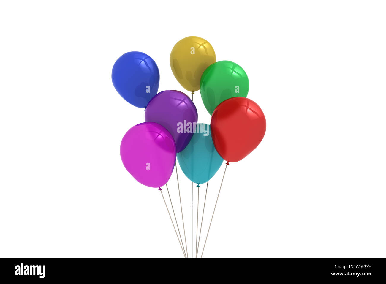 Colourful party Cut Out Stock Images & Pictures - Alamy