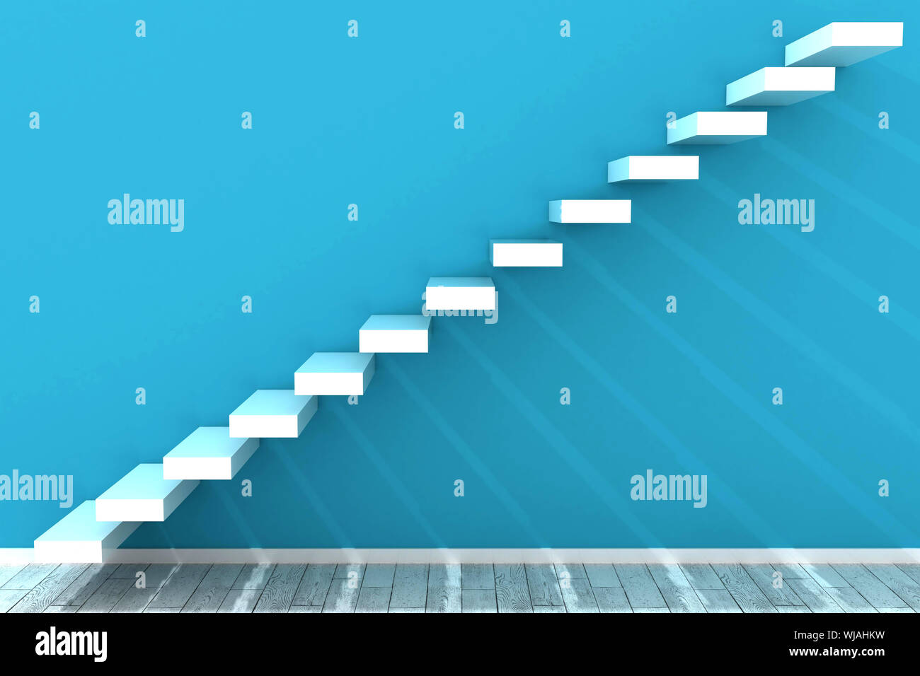 Blue steps blue hi-res stock photography and images - Alamy