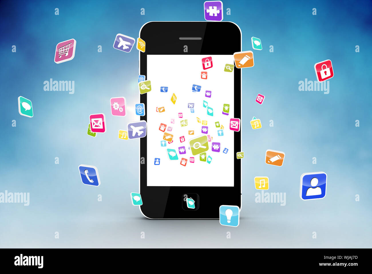 Digital technology multimedia application hi-res stock photography and ...