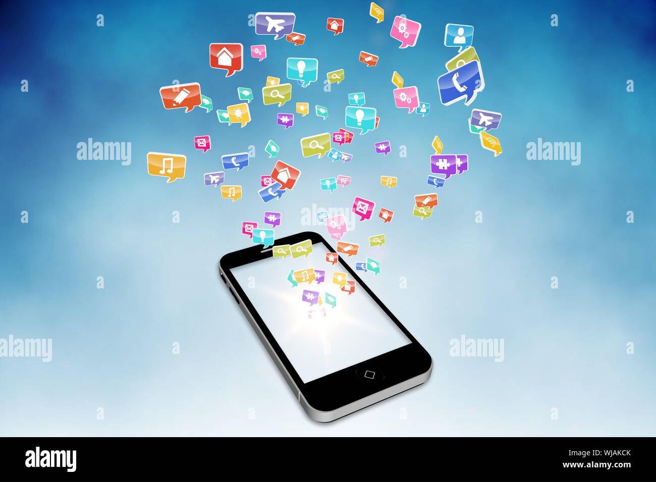 Digital generated smartphone hi-res stock photography and images - Alamy