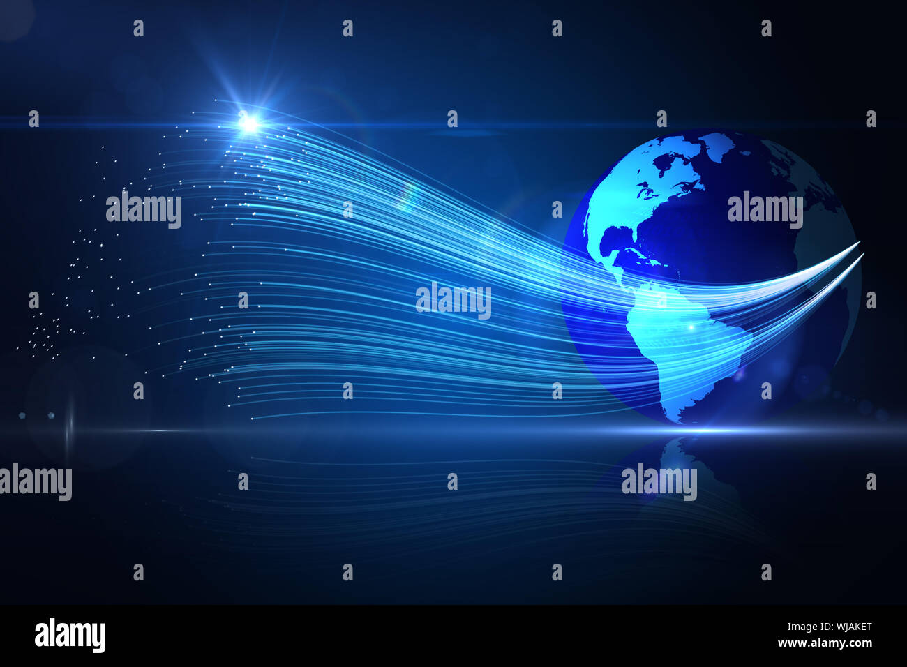 Global technology background Stock Photo - Alamy