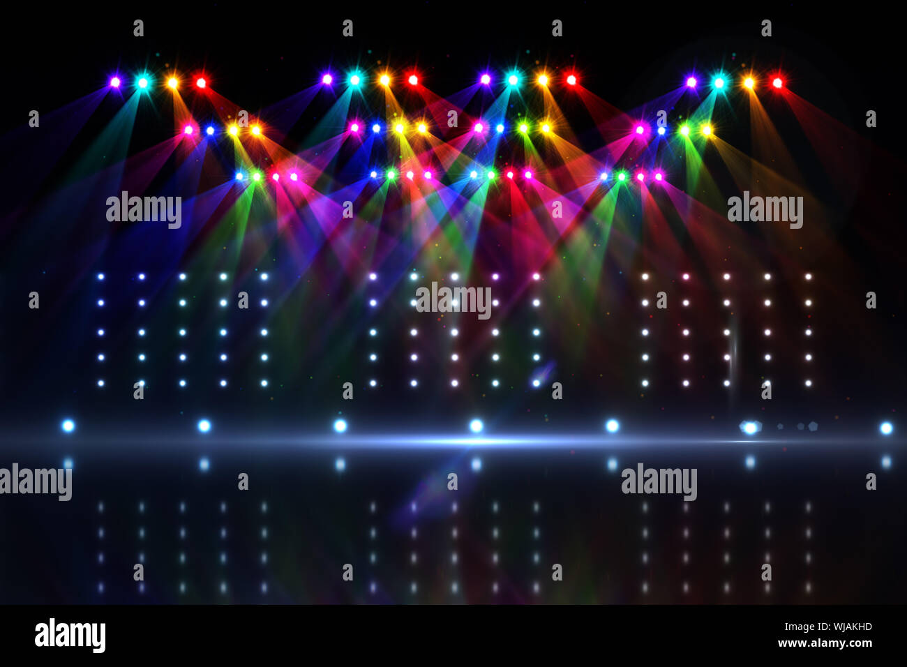 Cool nightlife lights Stock Photo - Alamy