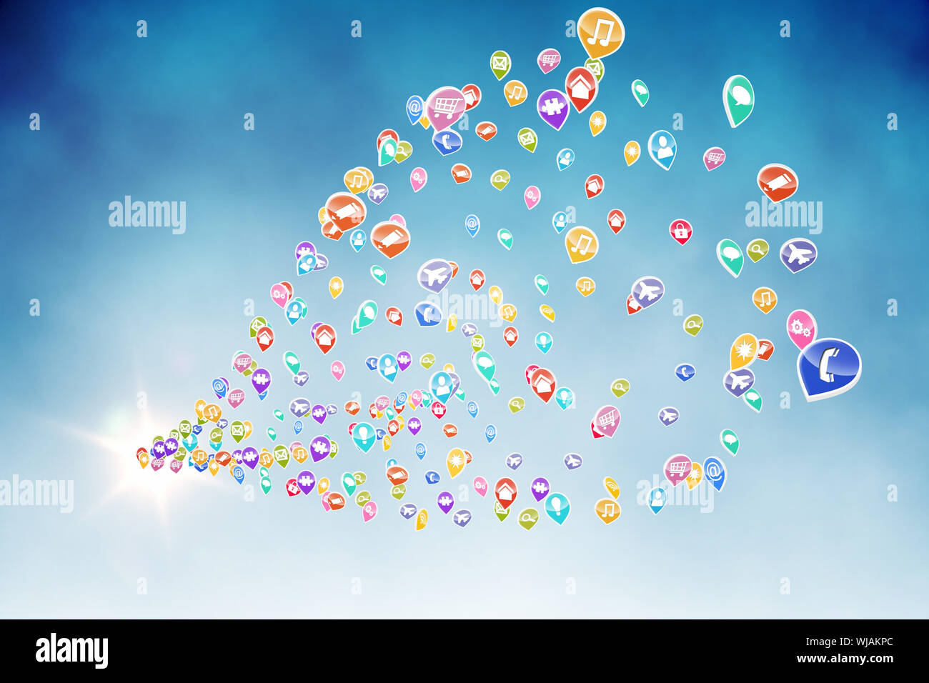 Computer generated graphic hi-res stock photography and images - Alamy