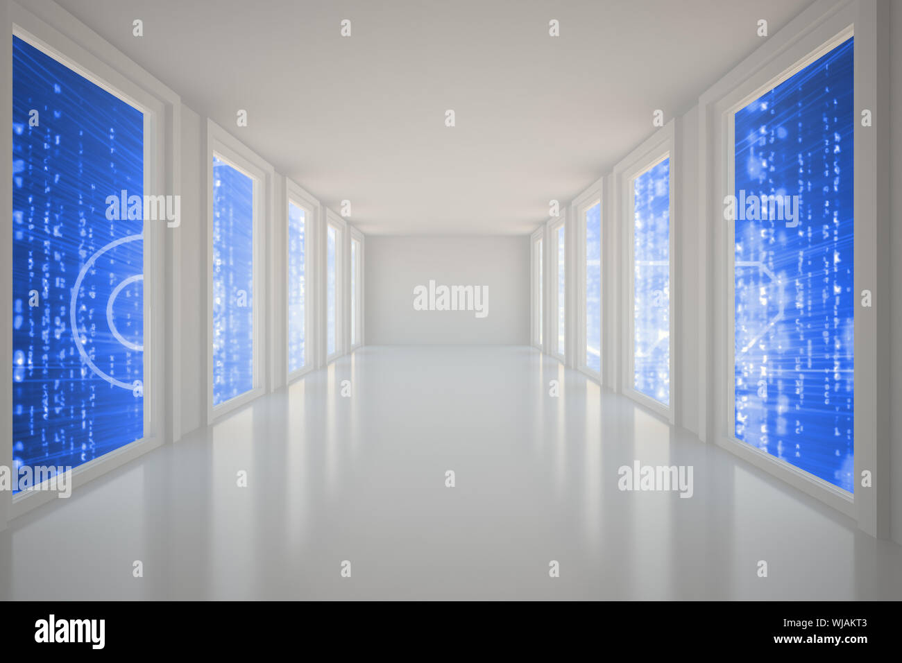 Glowing key seen through windows Stock Photo - Alamy