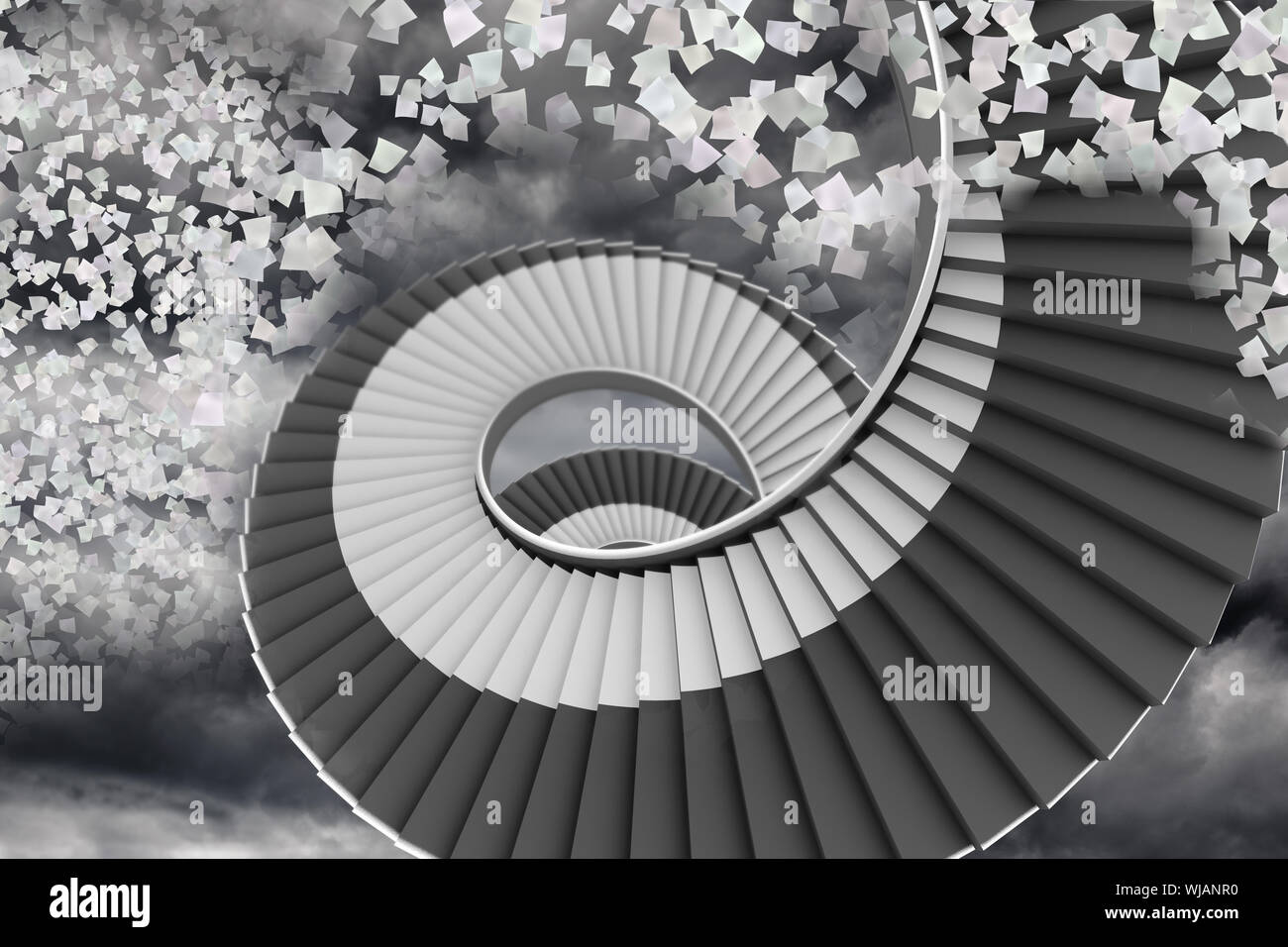 Masonic Winding Staircase