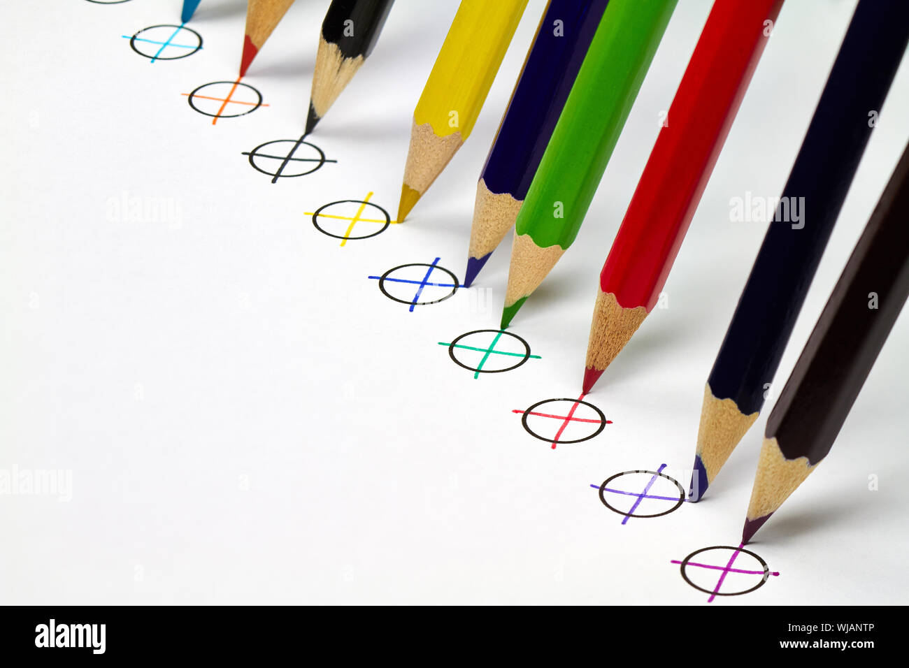 Mark making hi-res stock photography and images - Alamy