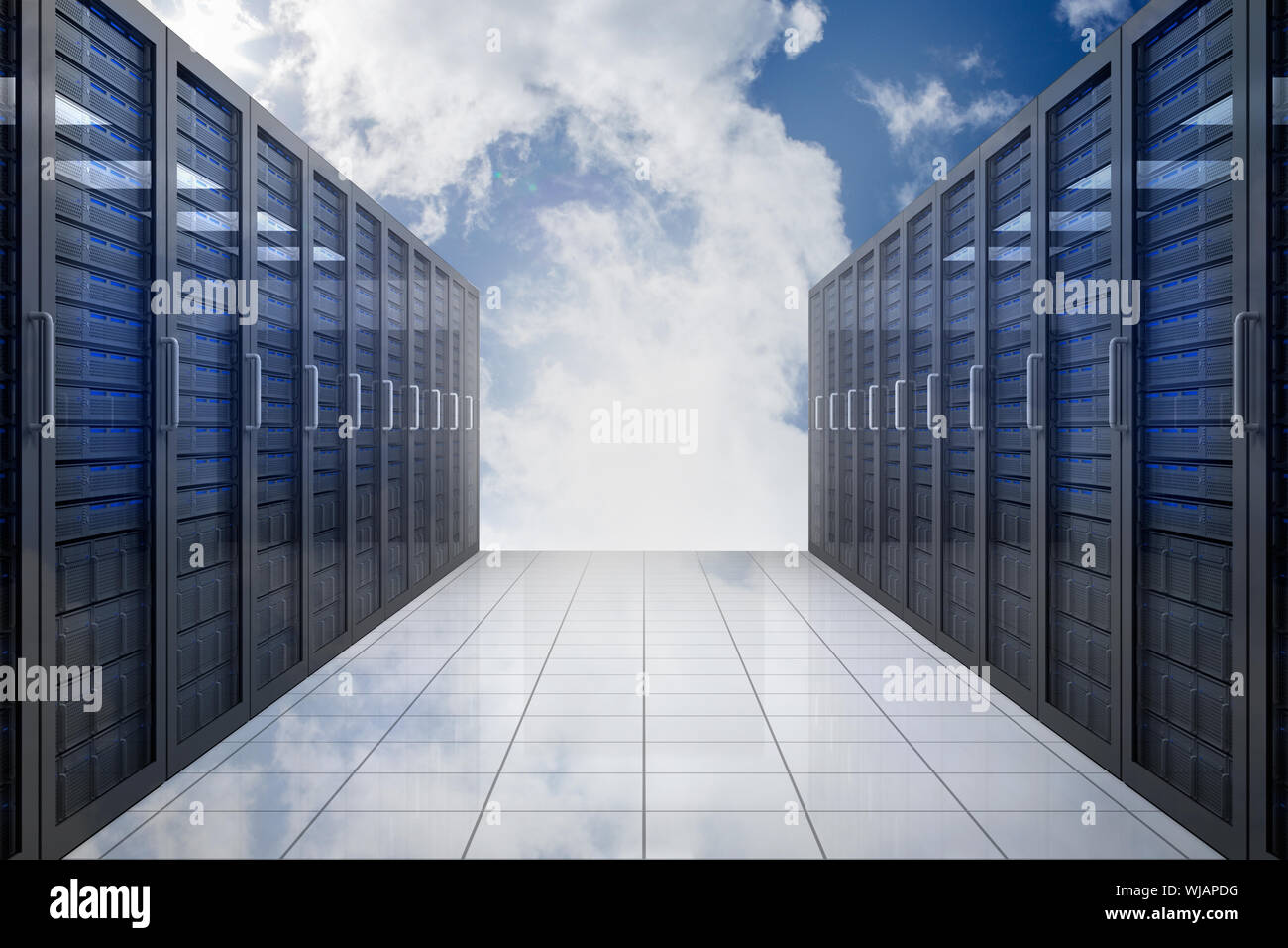 Server hall hi-res stock photography and images - Alamy