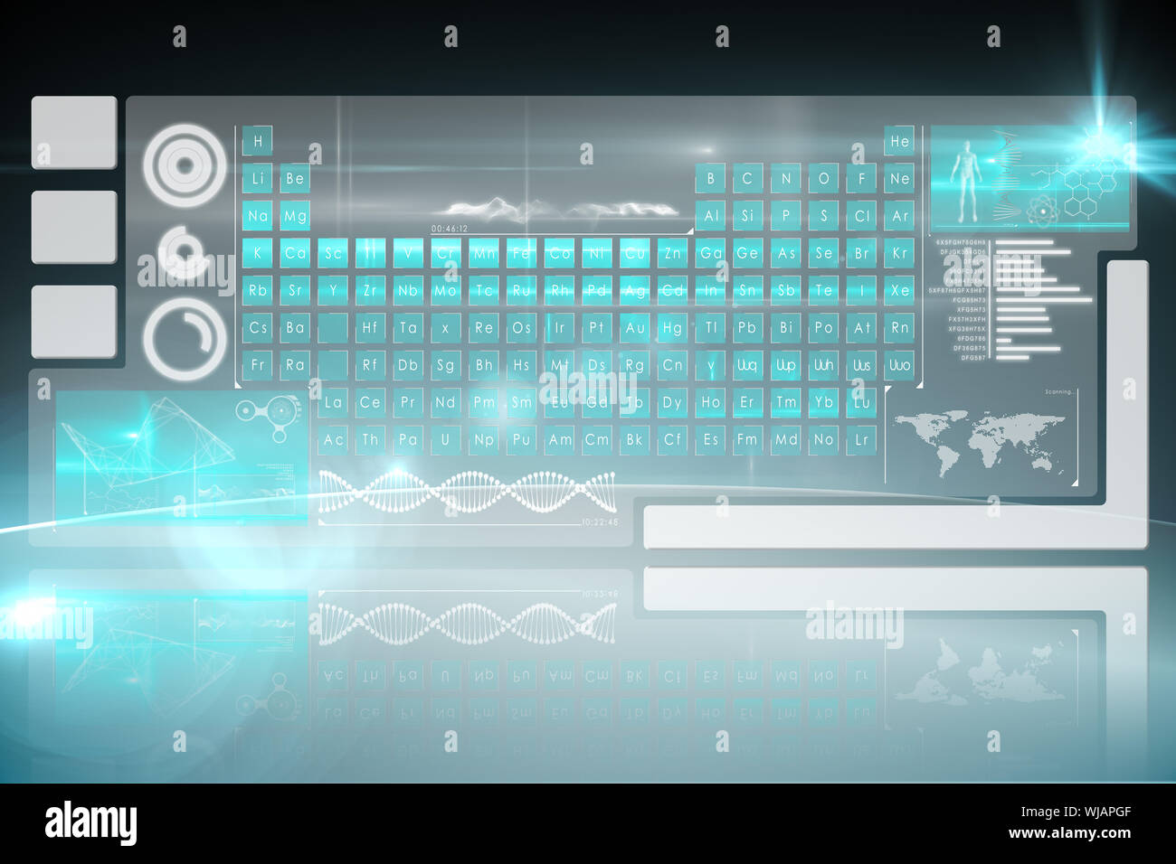 Tech interface design hi-res stock photography and images - Alamy