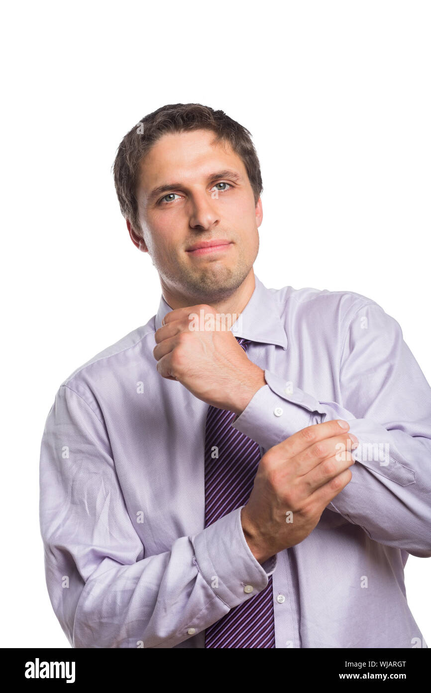 Adjusting sleeves hi-res stock photography and images - Alamy