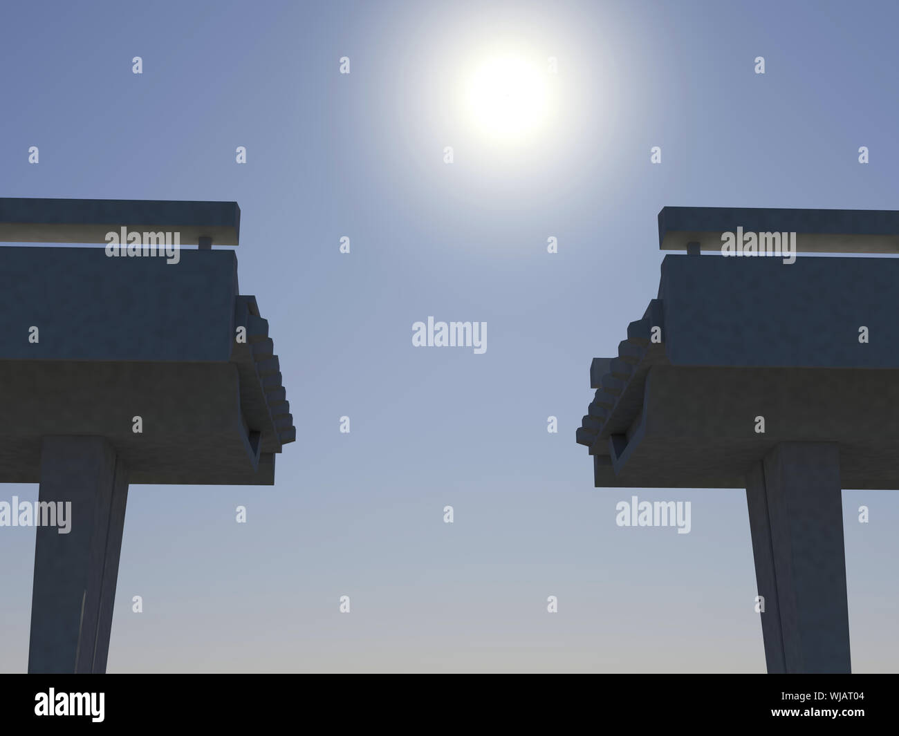 Unfinished bridge hi-res stock photography and images - Alamy