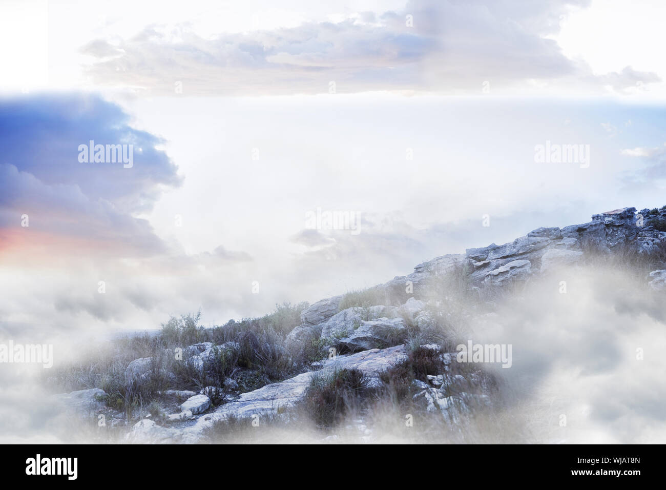 Misty landscape hi-res stock photography and images - Alamy