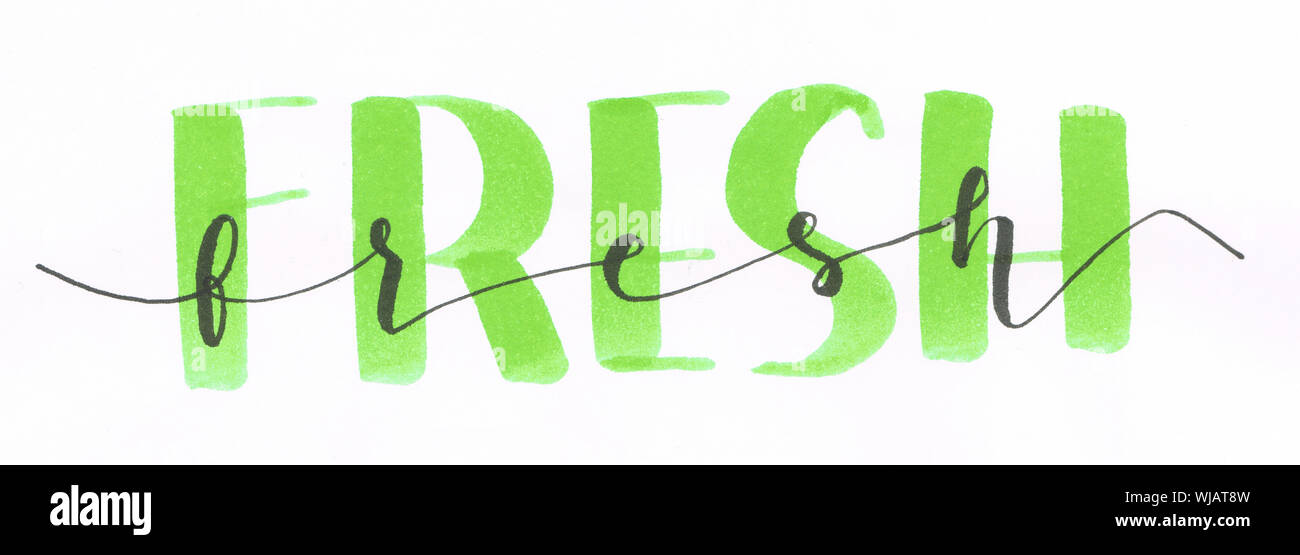 Lettering craft hi-res stock photography and images - Alamy