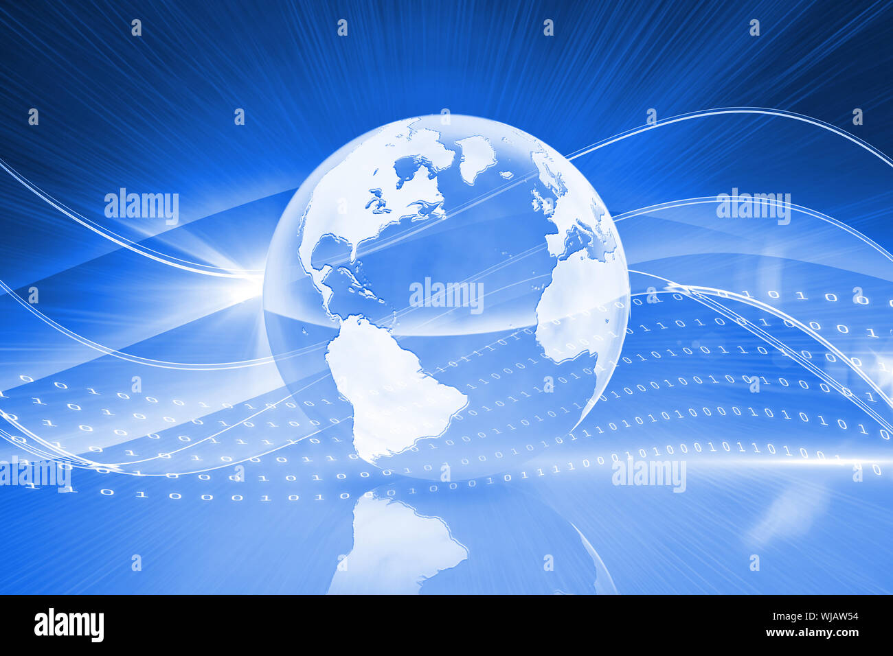 Global technology background Stock Photo - Alamy