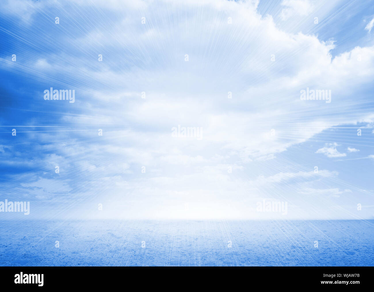 Light blue landscape hi-res stock photography and images - Alamy