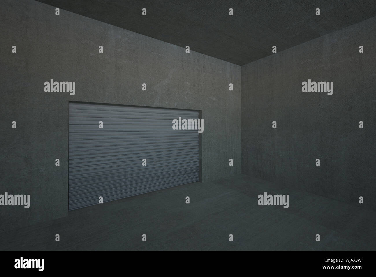 Grey dark room hi-res stock photography and images - Alamy