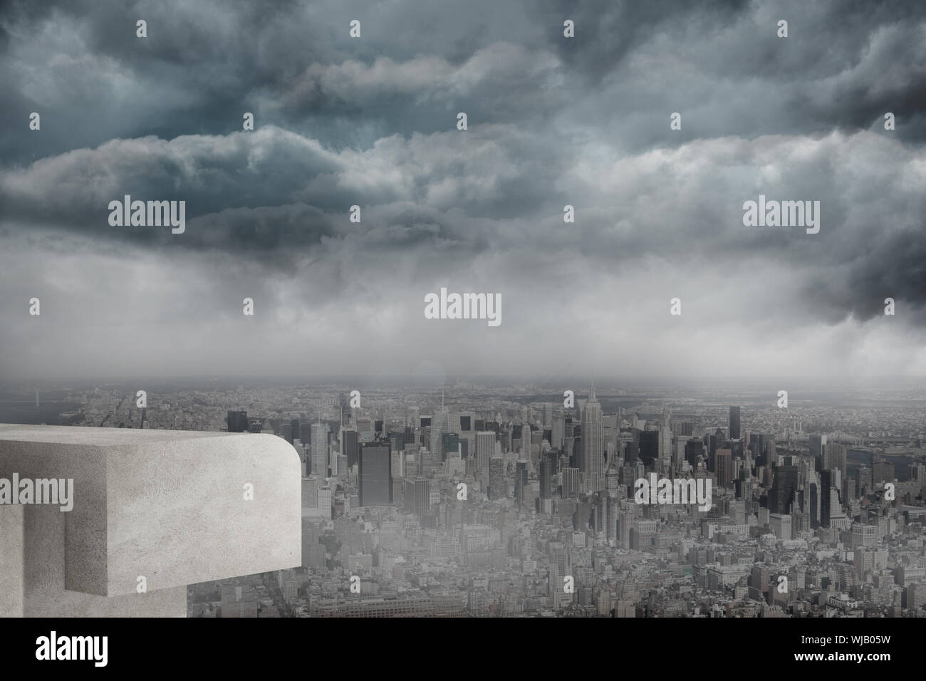 Balcony overlooking city Stock Photo - Alamy Balcony overlooking city Stock Photo - Alamy