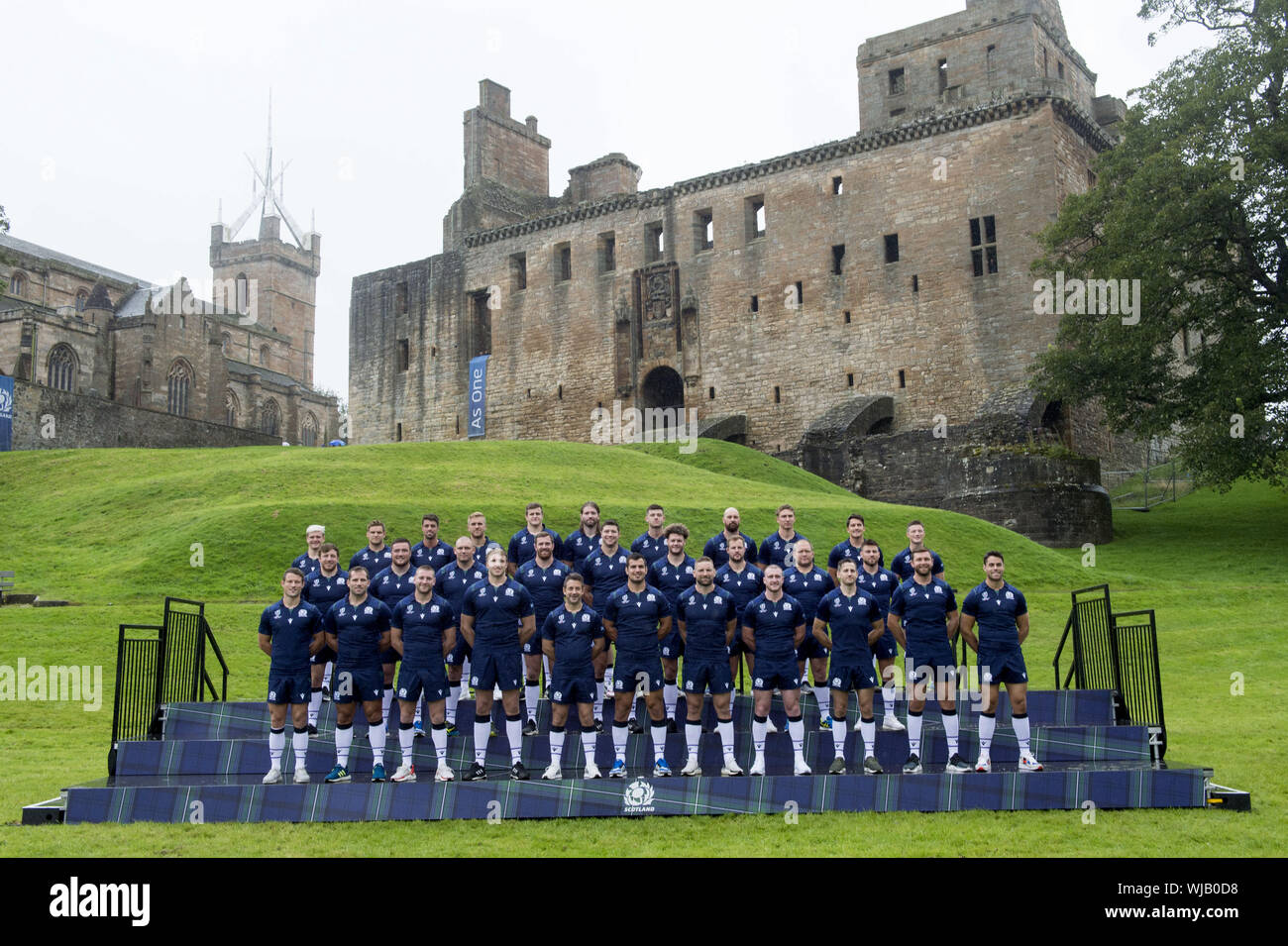 The Scotland Team pictured after the squad announcement at Linlithgow ...